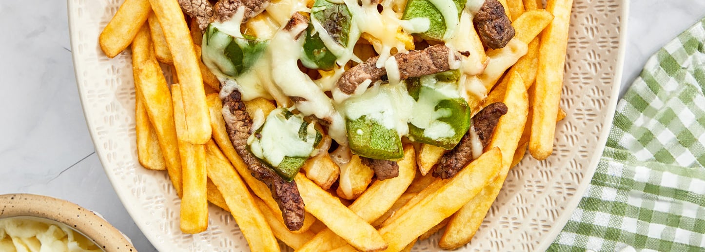 Easy Philly Cheesesteak Fries Recipe | Cavendish Farms