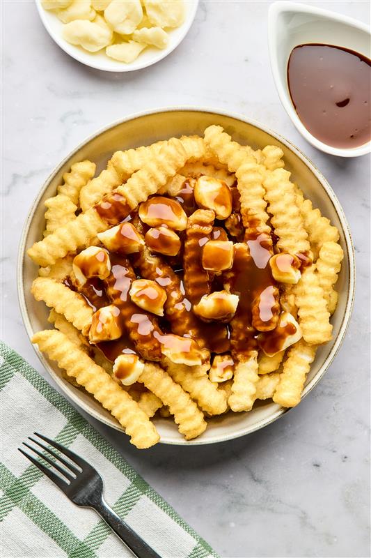 Easy Crinkle Fry Poutine Recipe | Cavendish Farms