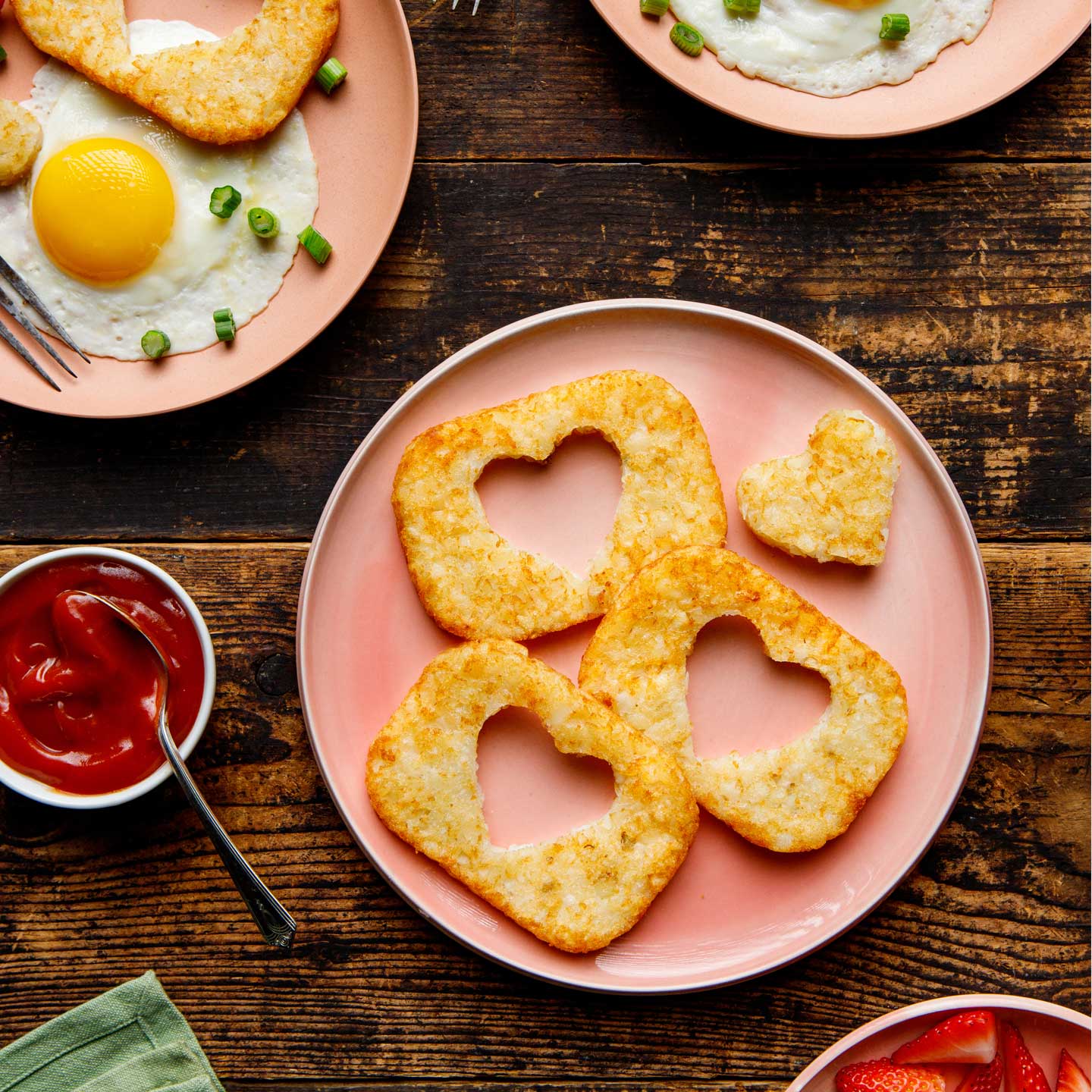 Valentine's Day Hash Brown Patties | Cavendish Farms