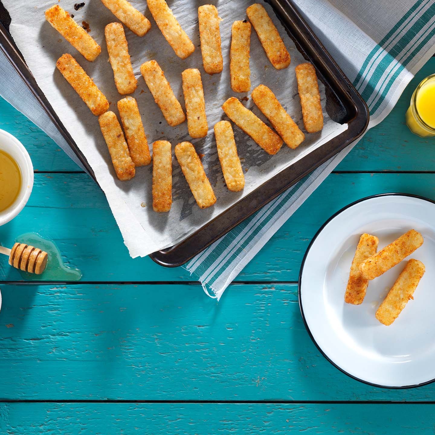 Honey Butter Glazed Hash Brown Recipe | Cavendish Farms