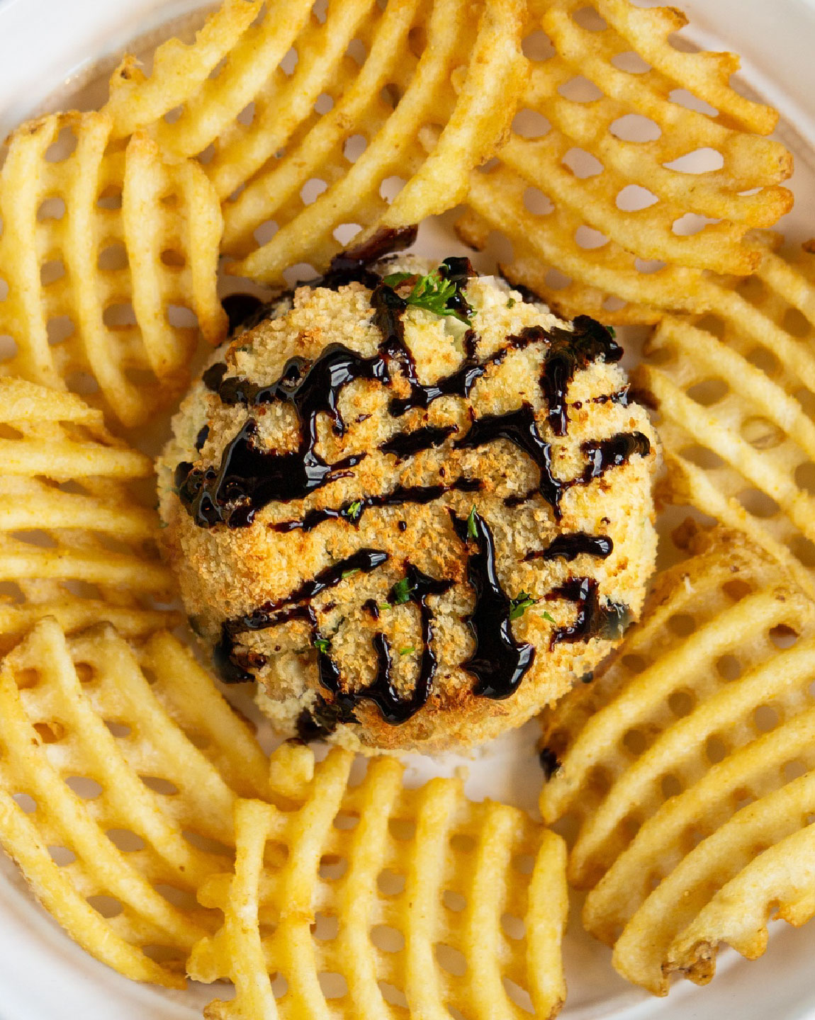 Air Fryer Boursin with Waffle Fries | Cavendish Farms