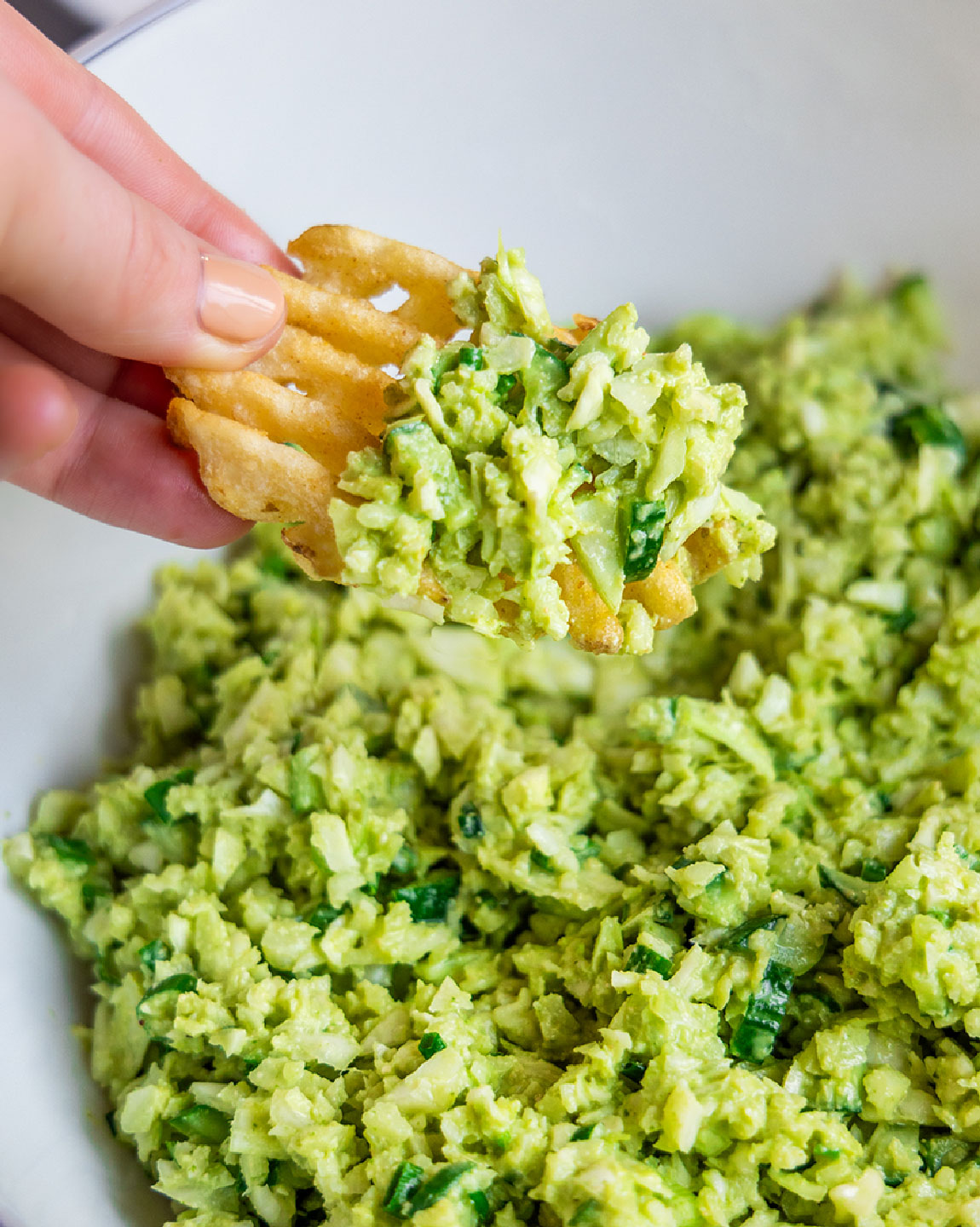 Green Goddess Salad with Waffle Fries | Cavendish Farms